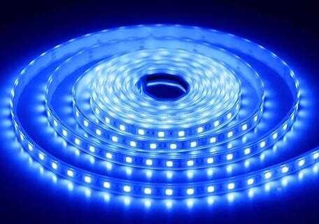 KL-FE60-BLUE-6W-SLK, Mavi Şerit Led, Silikonlu, BLUE, Koled, 60smd, DIŞ, 12v, 6w Samsung Şerit ...