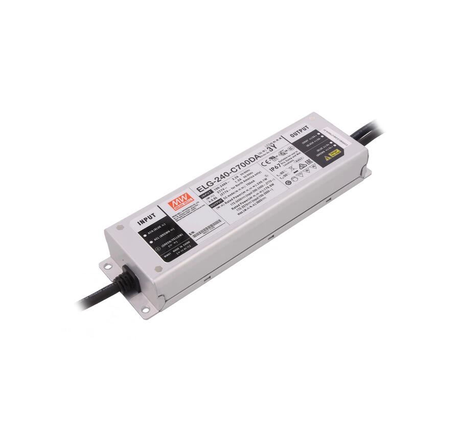 ELG-240-C700DA-3Y Meanwell 172~343Vdc 700mA DALI Led Sürücü (LED Driver) Meanwell