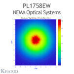 PL1758EW Blok Lens 6*6 Modul 36, NEMA 5, 45° Beam KHATOD LENS Khatod