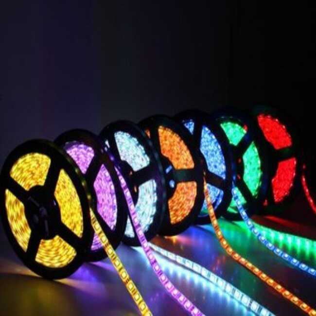 KL-FE60-RED-6W-SLK, Kırmızı Şerit Led, Silikonlu, RED, 60smd, DIŞ, IP64, 12V, 6W Samsung Şerit ...