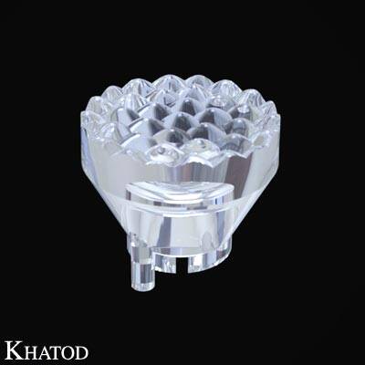 PL1699EW Single, 9,90mm dia, Extra Wide Beam KHATOD LENS Khatod