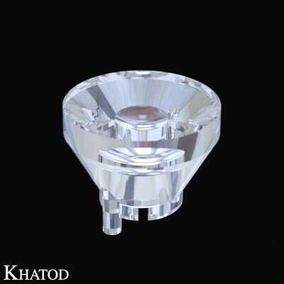 PL1699NA Single, 9,90mm dia, Narrow Beam KHATOD LENS Khatod